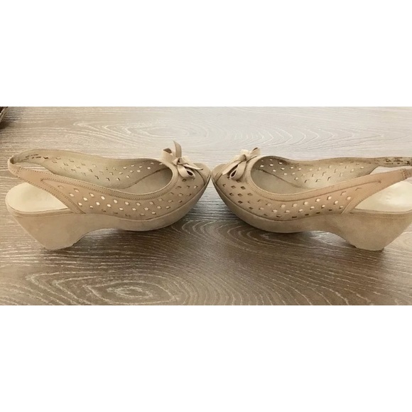Sachelle | Shoes | Sachelle Chunky Sling Back Sandals Size 39eu Us 9 ...